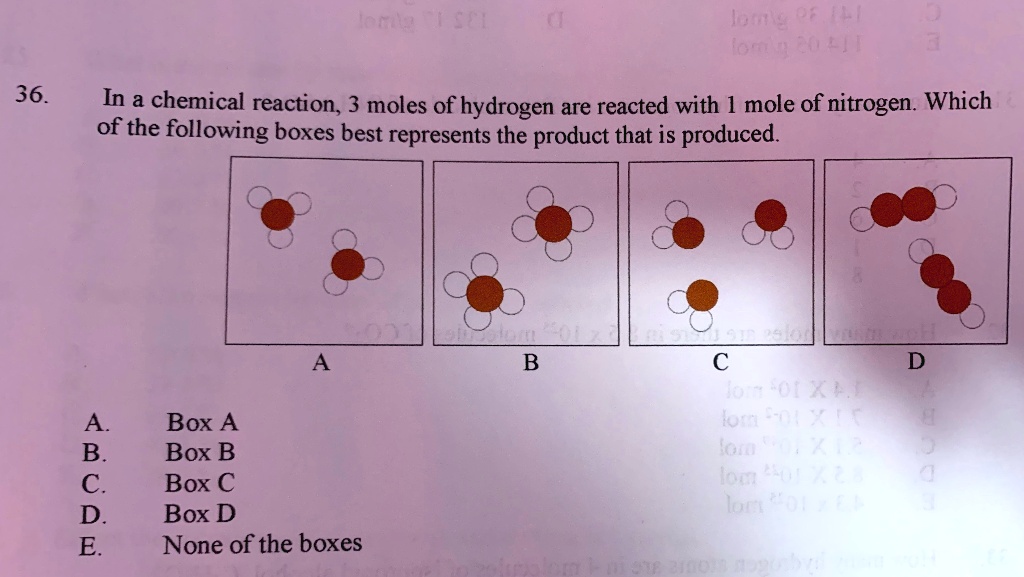 1 enele 36 in chemical reaction 3 moles of hydrogen are reacted with ...