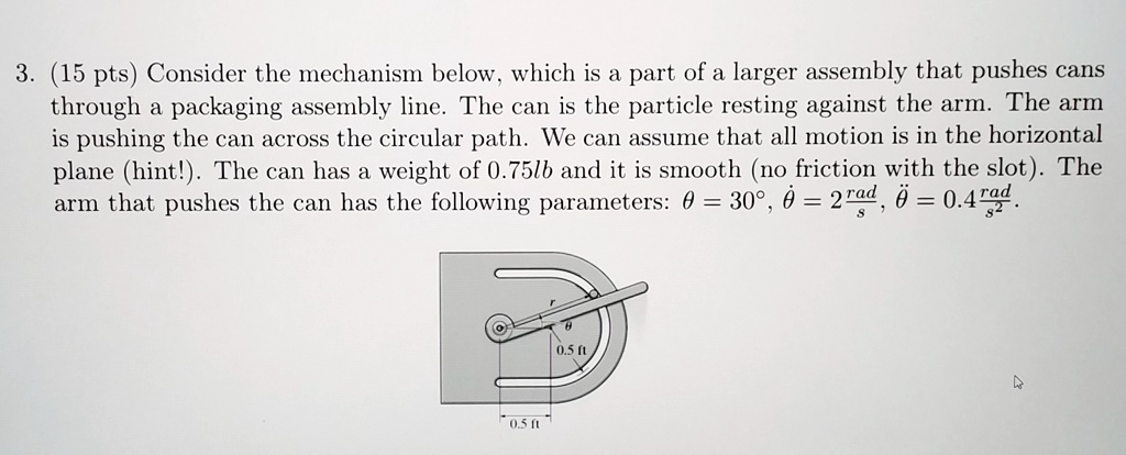 Solved Text Dynamic Problem A Define Your Coordinate System By