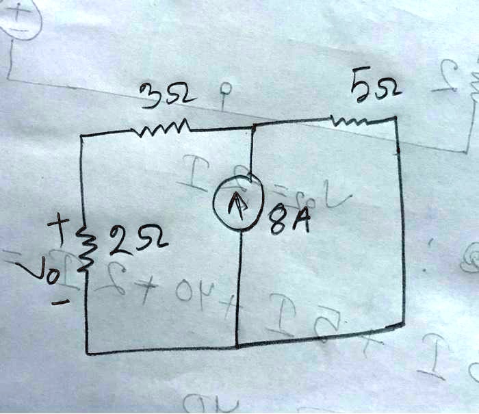 Solved Find Vo Using Mesh Analysis 