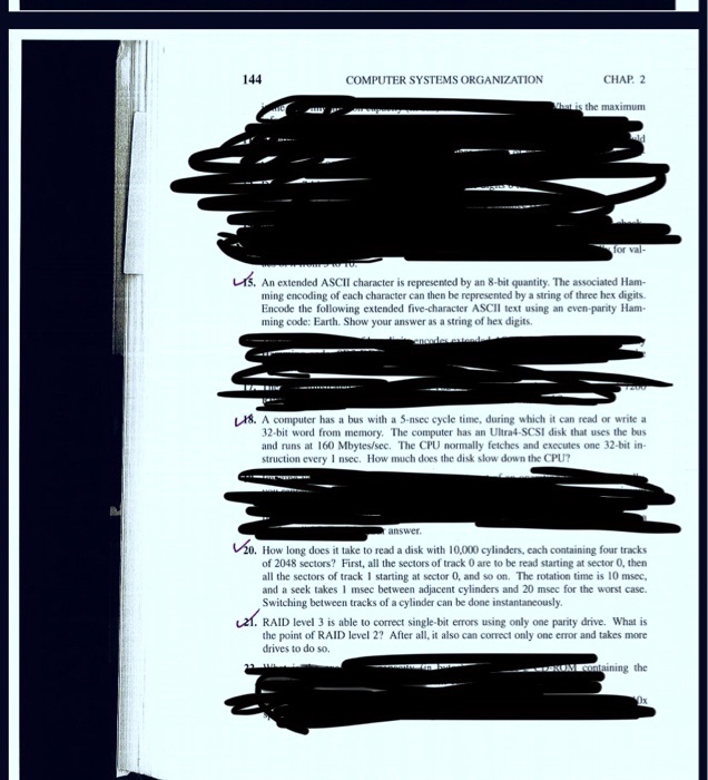 Video Solution I Need Help With All These Questions Please 15 18 20 21 Computer Systems