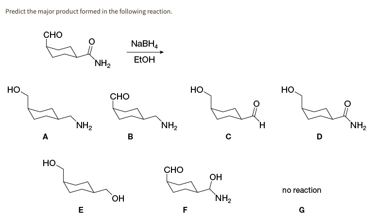 Predict the major product formed in the following reaction. HO CHO O ...