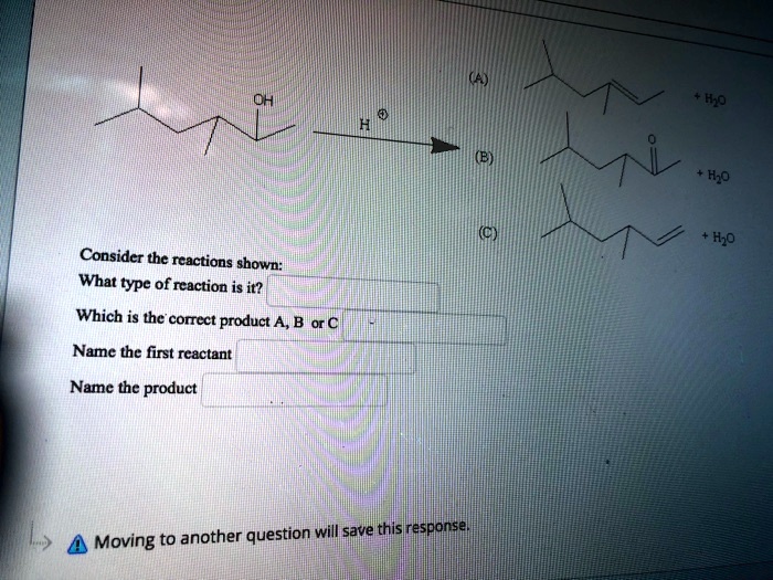 SOLVED: 0lo Hzo Hpp Consider thc reactions shown: What type of reaction ...
