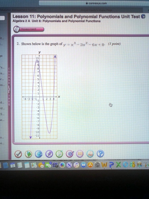 SOLVED: connerus-com Lesson 11: Polynomials and Polynomial Functions ...