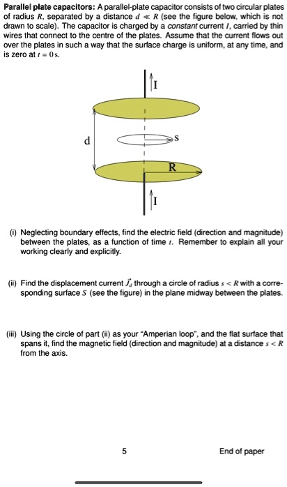 Parallel plate capacitors: A parallel-plate capacitor consists of two ...
