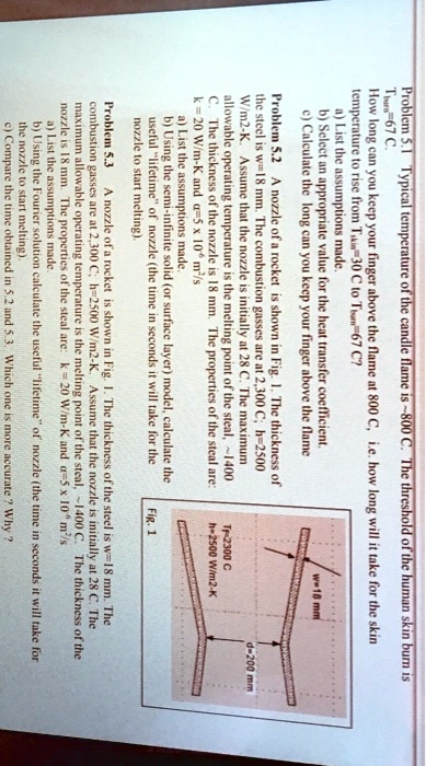 SOLVED: A nozzle rocket is shown in Fig 1. The thickness of the steel ...