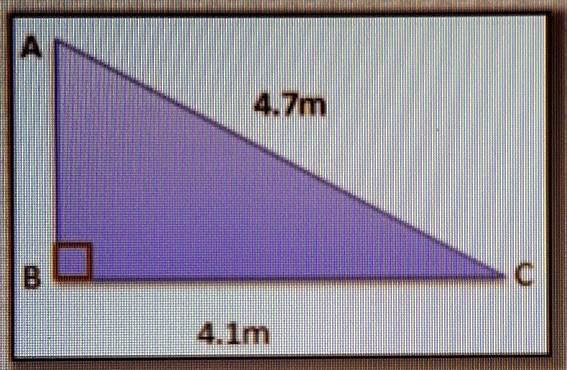 SOLVED: "Determine the length of side BA using the Pythagorean Theorem ...