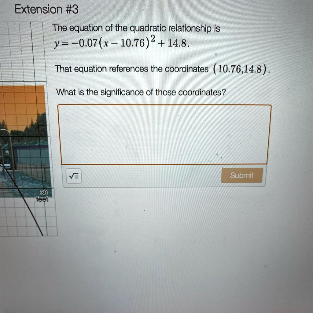 please help me i dont understand this extension 3 the equation of the ...