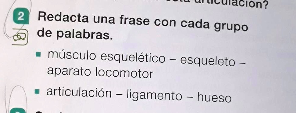 SOLVED: Porfa vor ayudarrr 10 PUNTOOOOS aiculacion? 2 Redacta una frase ... SOLVED: Porfa vor ayudarrr 10 PUNTOOOOS aiculacion? 2 Redacta una frase ...