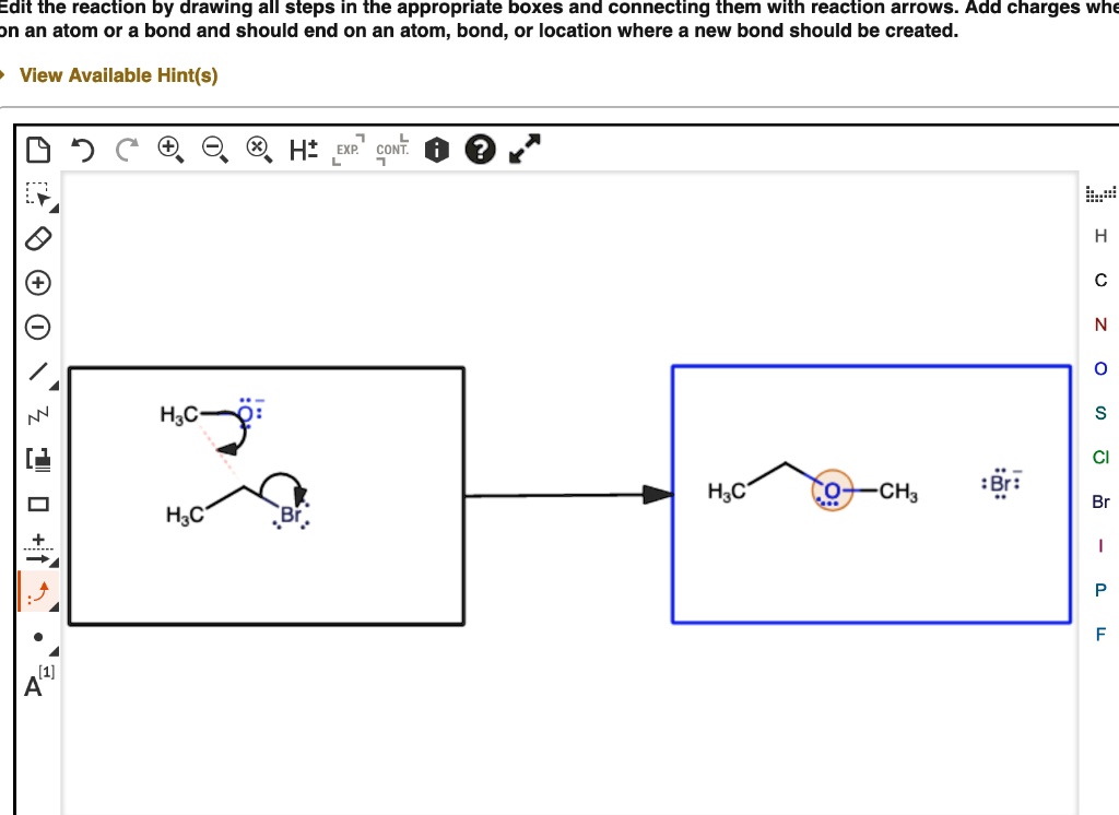 SOLVED: Draw the mechanism. Write the reaction by drawing all steps in the appropriate boxes and ...