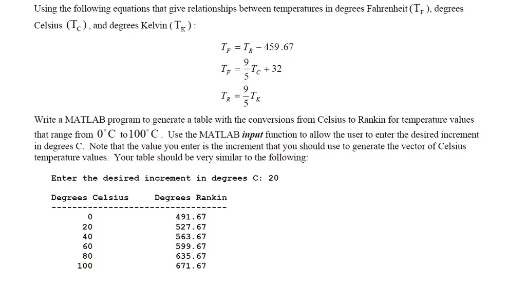 SOLVED: Please solve the following problem in MATLAB. NOTE: The answer ...