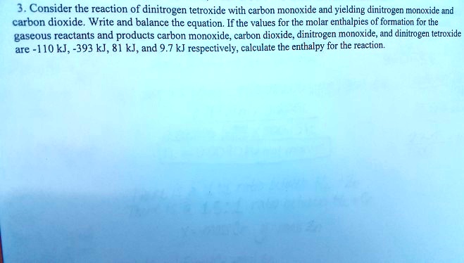 VIDEO solution: Consider the reaction of dinitrogen tetroxide with ...