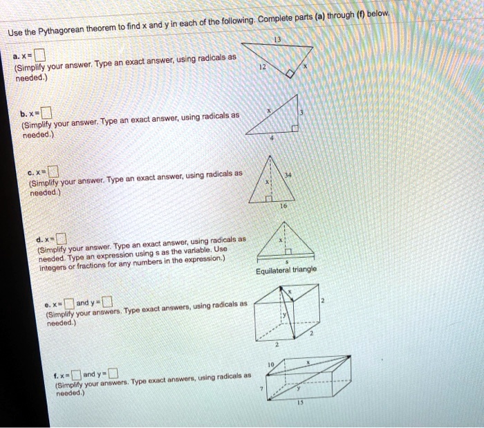 SOLVED: Complete parts (a) through (0) below; in each of tne following tina ana Use the ...