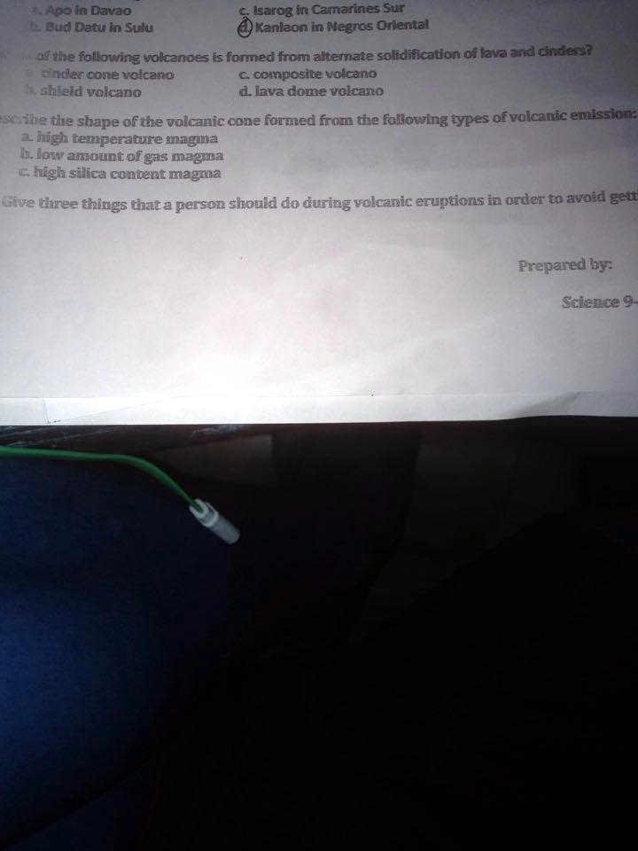 3. Apo in Davao Bud Datu in Sulu Isarog in Camarines Sur Kanlaon in ...