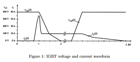 SOLVED: An IGBT and a silicon diode operate in a buck converter, with ...
