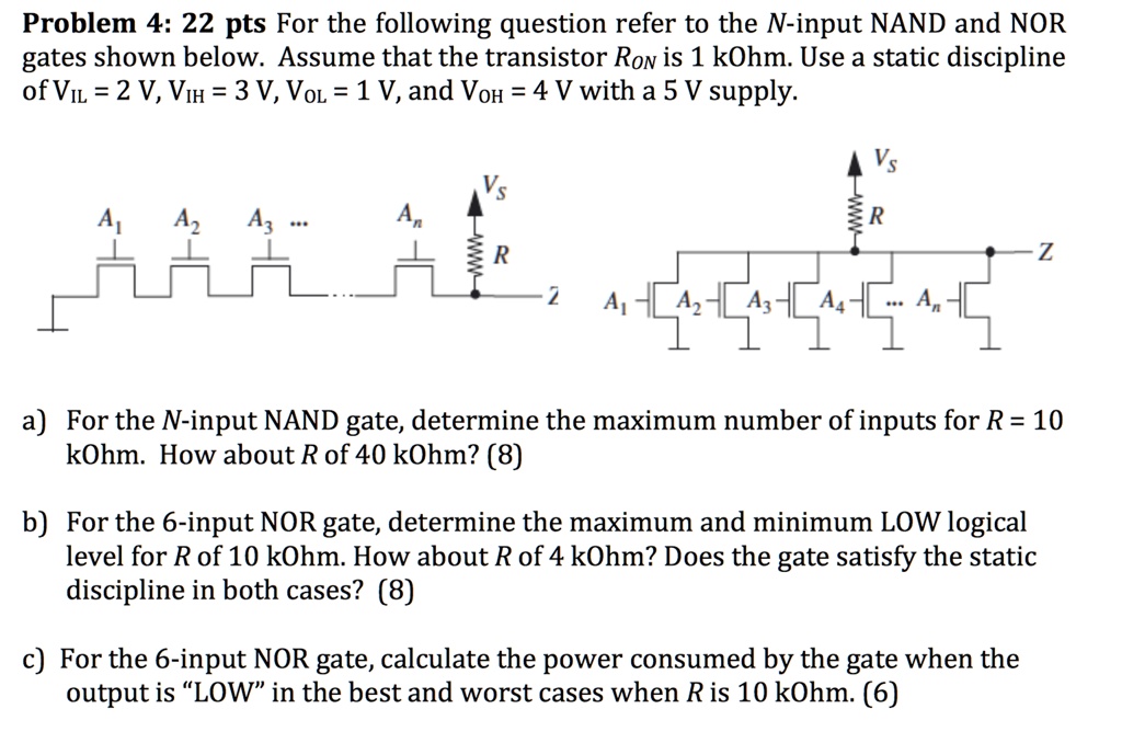 SOLVED: Problem 4: 22 pts For the following question, refer to the N ...