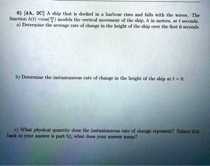 6 4a 2c ship that is docked harhour rises and falls with the waves tle ...