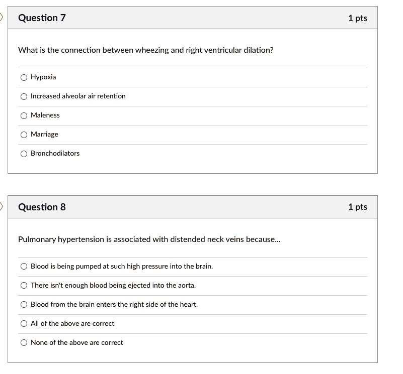 SOLVED: Question 7 1 pts What is the connection between wheezing and ... SOLVED: Question 7 1 pts What is the connection between wheezing and ...