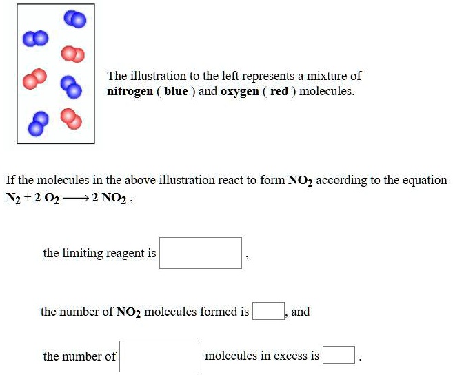 SOLVED: The illustration to the left represents a mixture of nitrogen ...
