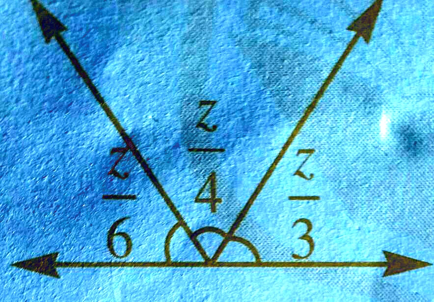 SOLVED: 'The value of z (in degrees), in given figure, is'