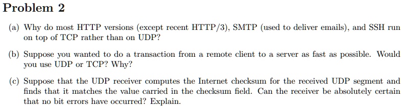 Solved A Why Do Most Versions Except Recent 3 Smtp Used To Deliver Emails And