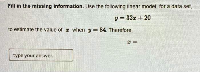 SOLVED: Texts: Fill in the missing information. Use the following ...