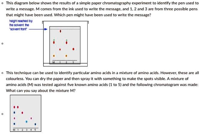 SOLVED: This diagram below shows the results of a simple paper ...