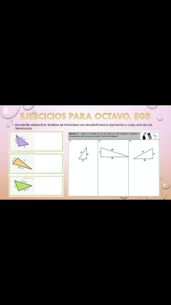 SOLVED: alguien me ayuda en esto EJERCICIOS PARA OCIAVO EGB ENCUENIPE ... SOLVED: alguien me ayuda en esto EJERCICIOS PARA OCIAVO EGB ENCUENIPE ...