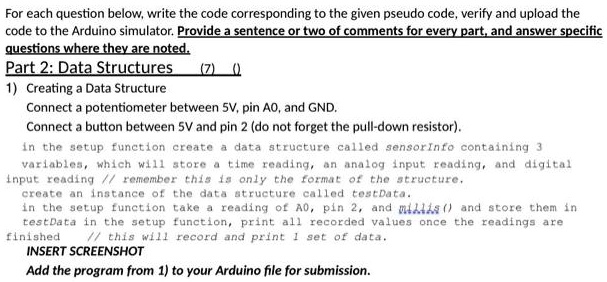 Solved For Each Question Below Write The Code Corresponding To The Given Pseudocode Verify