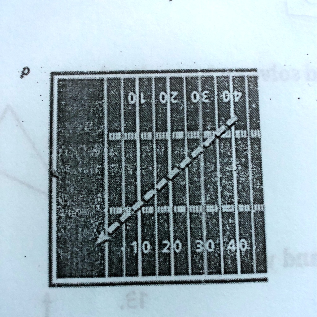SOLVED: 'a football player runs across the 30-yard line at an angle. He ...