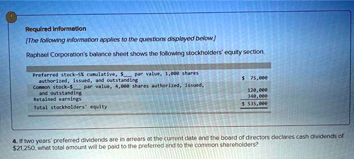 SOLVED: Required information [The following information applies to the questions displayed below ...