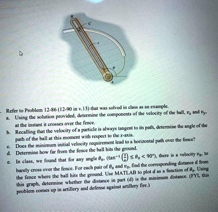 SOLVED: Refer to Problem 12-86 (12-90 in v.13) that was solved in class as an example. a. Using ...