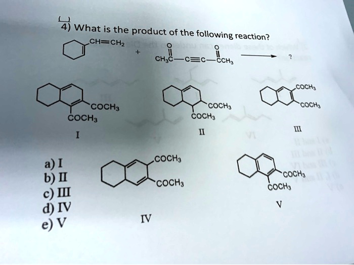 SOLVED: What is the product of the following reaction? CH=CH2 + CH3C ...