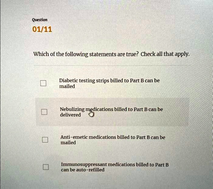 which of the following statements are true check all that apply 1 ...