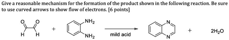 SOLVED: Give reasonable mechanism for the formation of the product ... SOLVED: Give reasonable mechanism for the formation of the product ...
