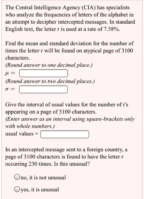 the central intelligence agency cia has specialists who analyze the ...