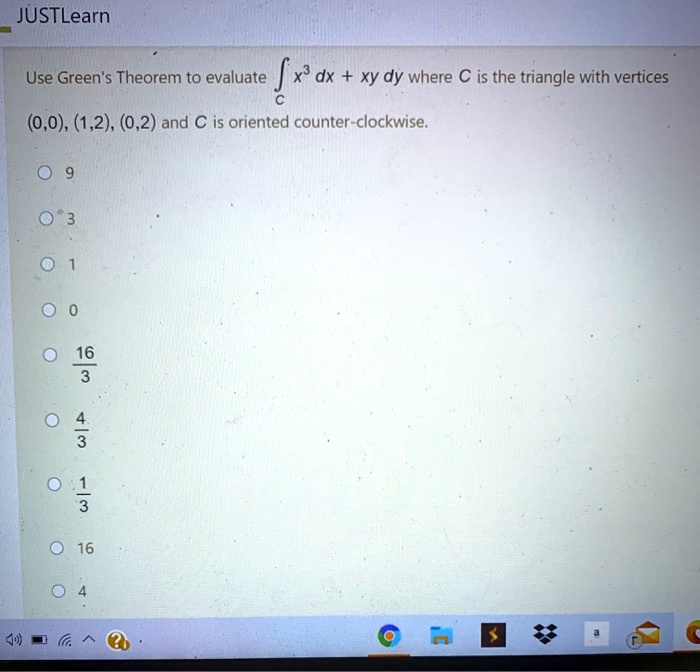 justlearn use greens theorem to evaluate x3 dx xy dy where c is the ...