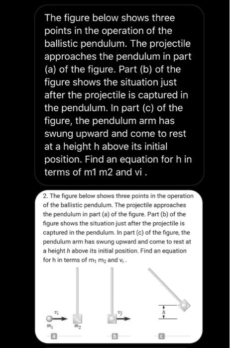 SOLVED:The figure below shows three points in the operation of the ...
