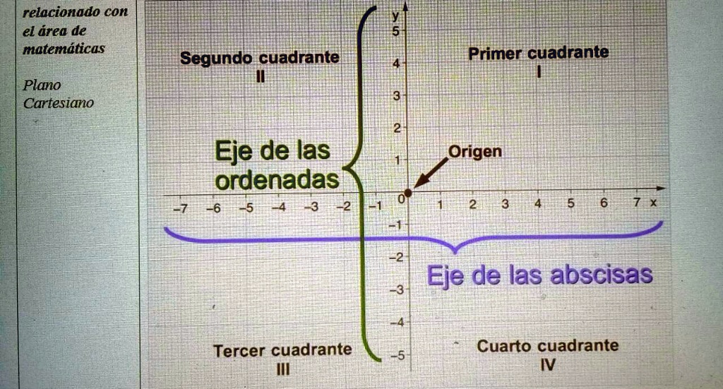 SOLVED: ubica las siguiente coordenadas en el plano cartesiano ...