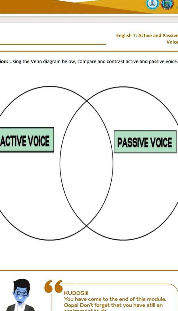 hello po help po need ko po english 7 active and passive voice jon ...