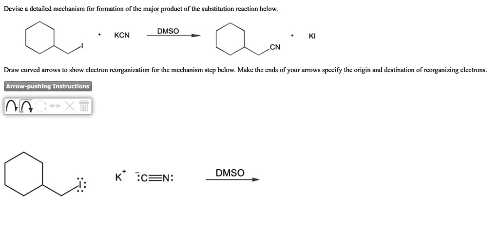 SOLVED: Devise detailed mechanism for fomation of the major product of ...