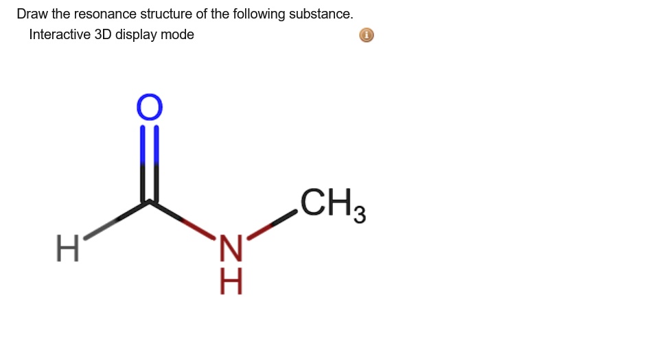 draw the resonance structure of the following substance interactive 3d ...