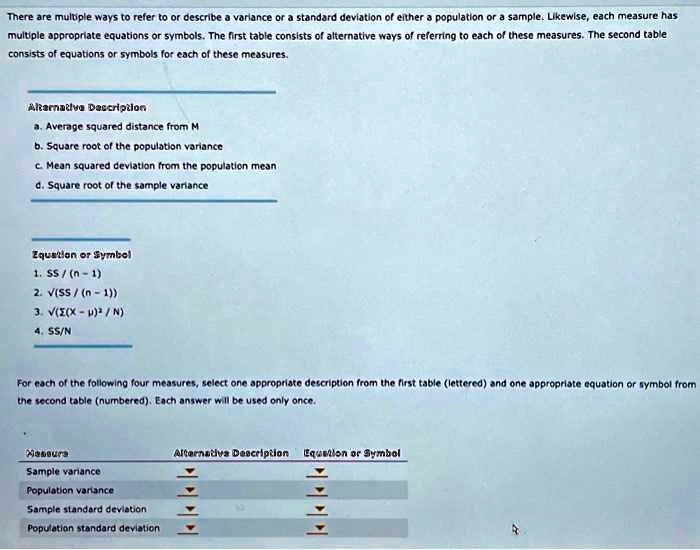 SOLVED: Texts: There are multiple ways to refer to or describe a ...