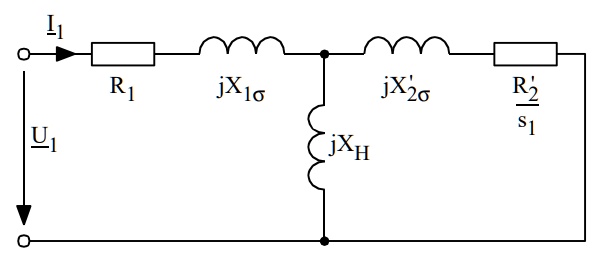 figure 1 shows the single strand equivalent circuit diagram of a three ...