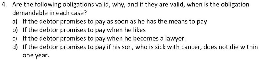 SOLVED: Answer the following and briefly explain why: Are the following ...