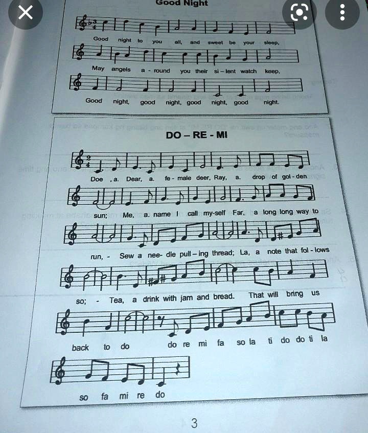 suriin mabuti ng mga iskor ng mga awiting may ibat ibang time signature ...