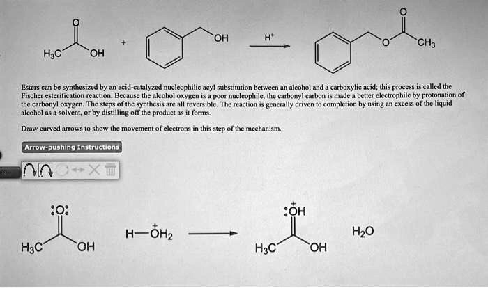 oh ch3 h3c oh estcrs cun be synthesized by an acid clalyzed ...