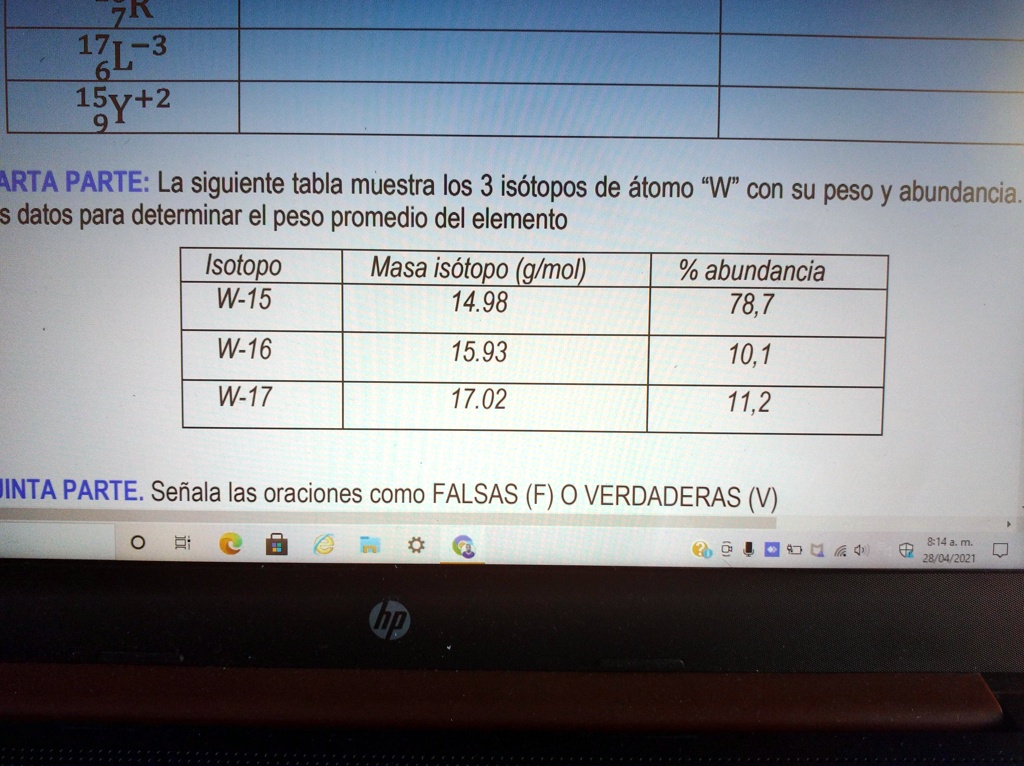 SOLVED: Porfavor es para ya Ayúdenme 7n 121 3 15Y+2 ARTA PARTE: La ...
