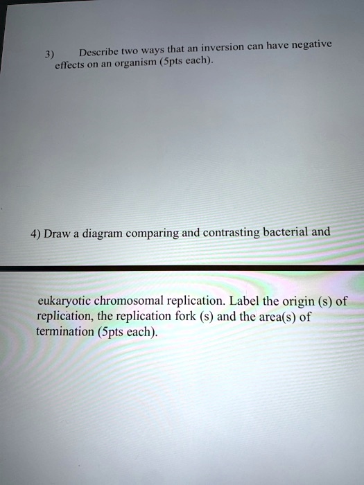 two ways that an inversion can have negative describe eflects on an ...