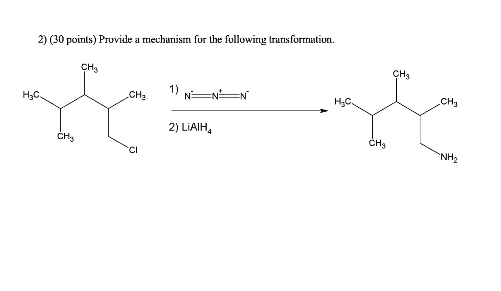 SOLVED: 2) (30 points) Provide a mechanism for the following ... SOLVED: 2) (30 points) Provide a mechanism for the following ...