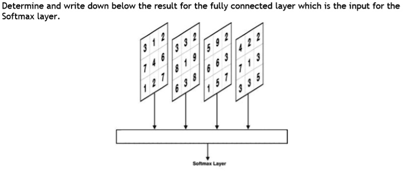 Solved Solve The Question Using Softmax Methods Determine And Write Down Below The Result For